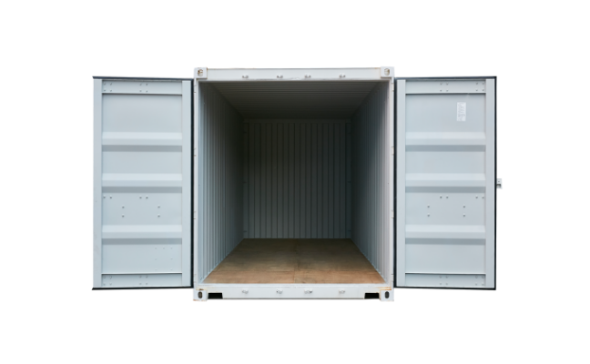 20ft Zeecontainer (Wit - Nieuw) - Fortibox